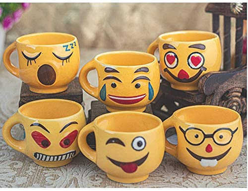 Buy Liva Ceramic Tea Cup, Yellow, 130ml Online at Low Prices in India ...