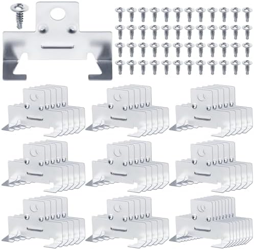 CHolic 48Pack (24 Pairs) Retrofit Recessed Downlight Housing C Clips ...