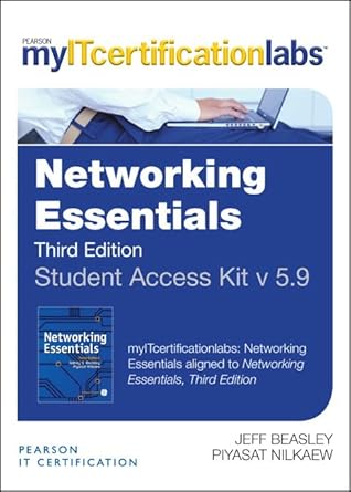 Networking Essentials v5.9 MyITCertificationlab - Access Card: Beasley ...