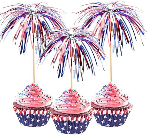 Amazon.com | Cocktail Picks Firework Party Picks Ergonflow 100 Pcs ...