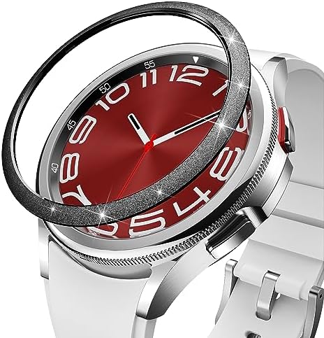 Amazon.com: BAIHUIAM Bezel Cover Compatible with Samsung Galaxy Watch 6 ...