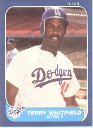 Amazon.com: 1986 Fleer Baseball Card #147 Terry Whitfield ...