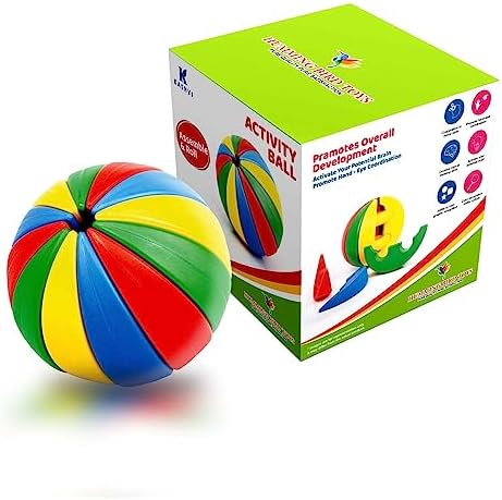 Buy Funskool Giggles - Activity Ball, Crawling baby toy, Baby ball ...