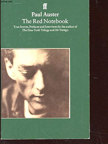 The Red Notebook: Auster, Paul: 9780571177134: Amazon.com: Books