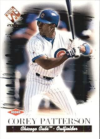 Amazon.com: 2001 Private Stock Silver #130 Corey Patterson MLB Baseball ...