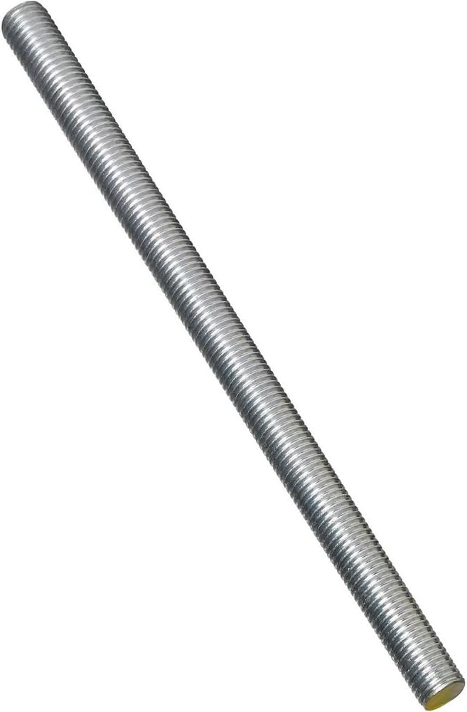 Amazon.com: National Hardware N179-374 4000BC Steel Threaded Rod in ...