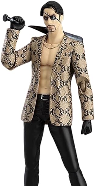 Amazon.com: Max Factory Yakuza Goro Majima Figma Action Figure : Toys ...