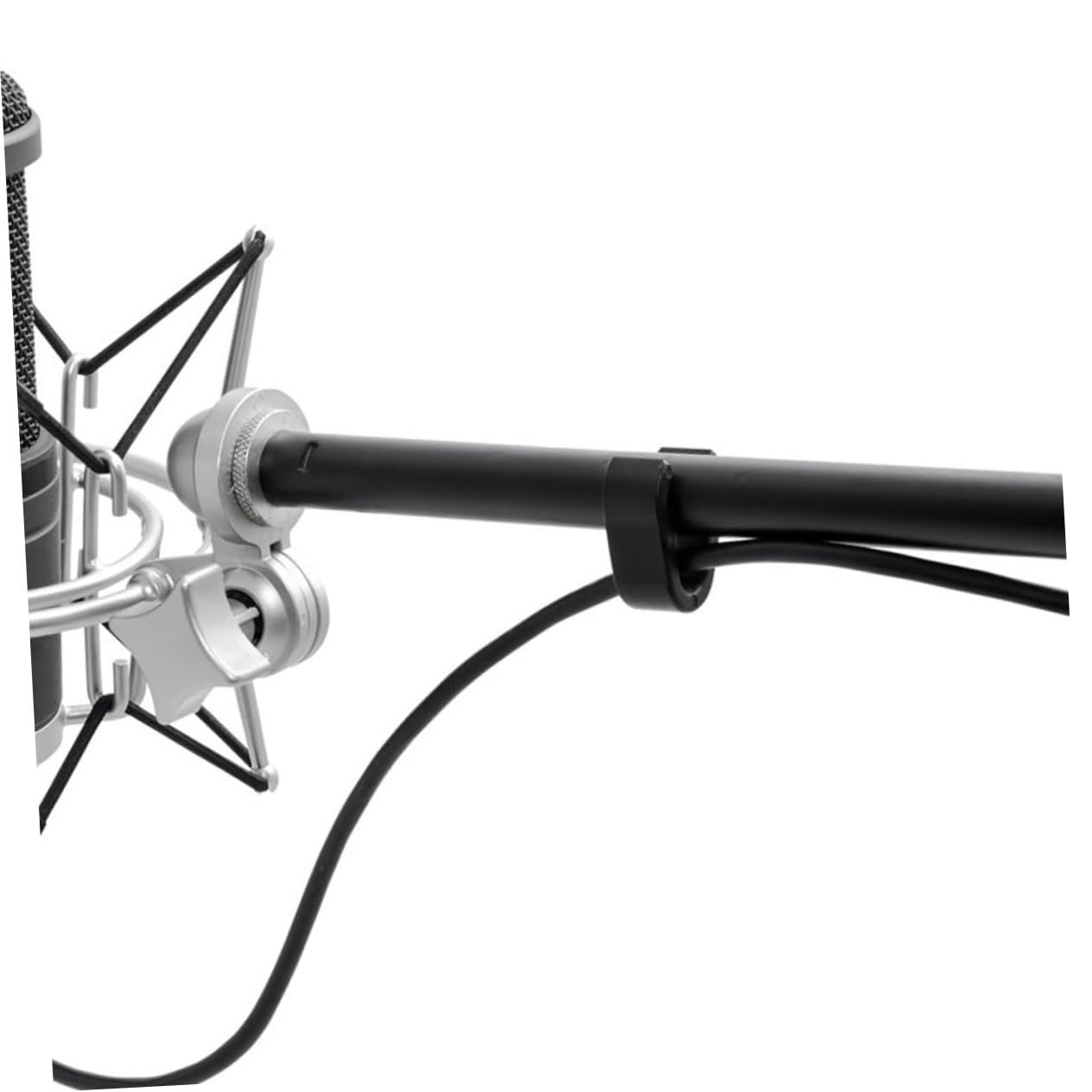 Snapklik.com : COOPHYA 15pcs Microphone Floor Speaker Stands Cord Clips ...