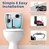 Automatic Touchless Toilet Flusher, Sensor-Activated Flush Kit – Easy ...