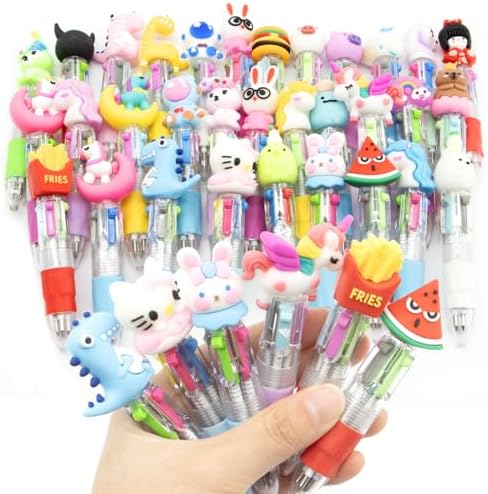 Amazon.com : Fun Pens for Kids Multicolor Pen in One, 4-in-1 Cute Pens ...