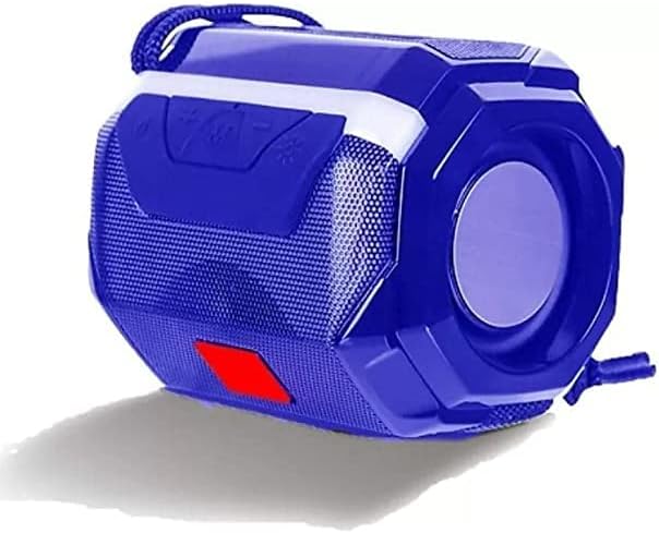 HB PLUS Bluetooth Speaker A005 5 Watt x 2 Portable Outdoor Speaker (Blue) : Amazon.in: Electronics