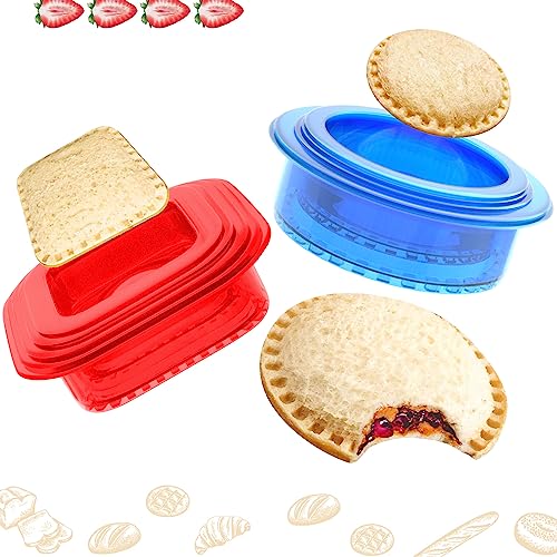 Snapklik.com : Sandwich Cutter And Sealer - 5 PCS Decruster Sandwich ...