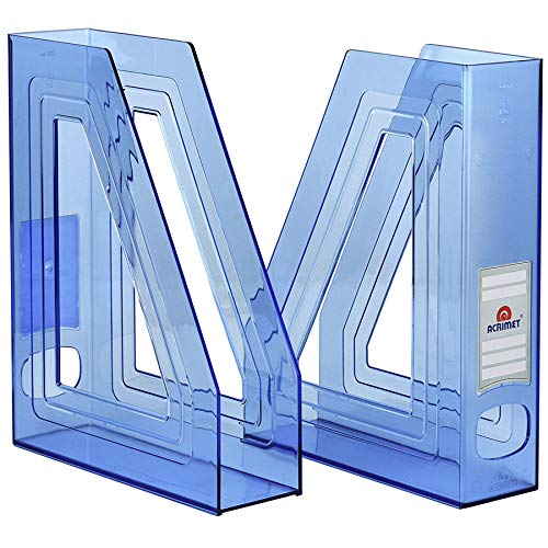 Snapklik.com : Acrimet Magazine File Holder, Durable Rack, Space-Saving ...