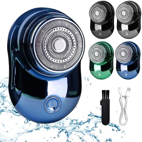 Amazon.com: Electric Mini Travel Shaver for Men - Pocket Size Washable ...