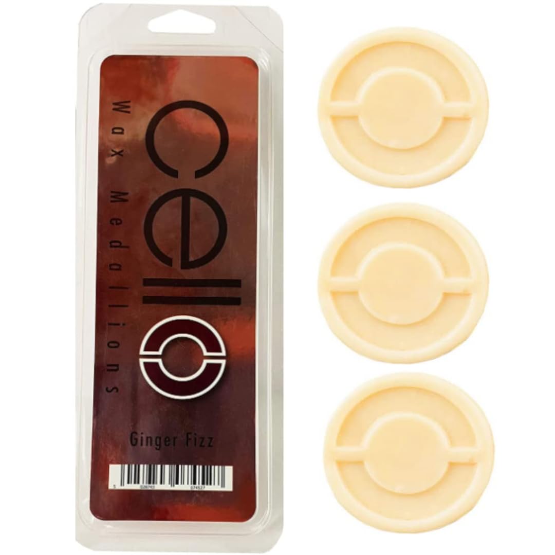 Cello Wax Medallions in Ginger Fizz Fragrance, Mini Wax Melts Perfect ...