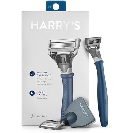 Amazon.com: Harry's Razors for Men - Winston Razor Handle | 5 Blade ...