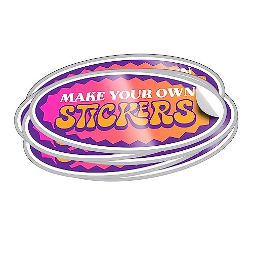 Make Your Own Oval Stickers