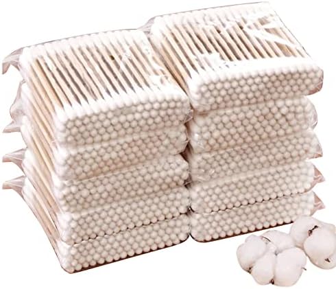 Amazon.com : Pointed Tip Cotton Swabs - 500 Count Double Pointed Tips ...