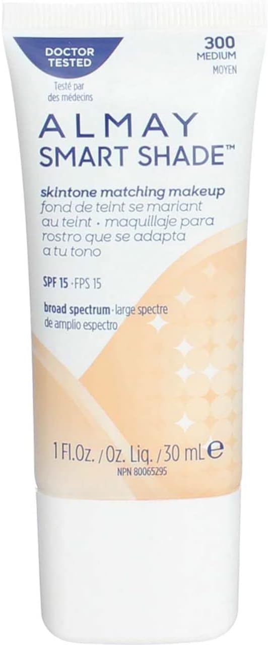 Amazon.com : Almay Smart Shade Skintone Matching Makeup, Medium ...