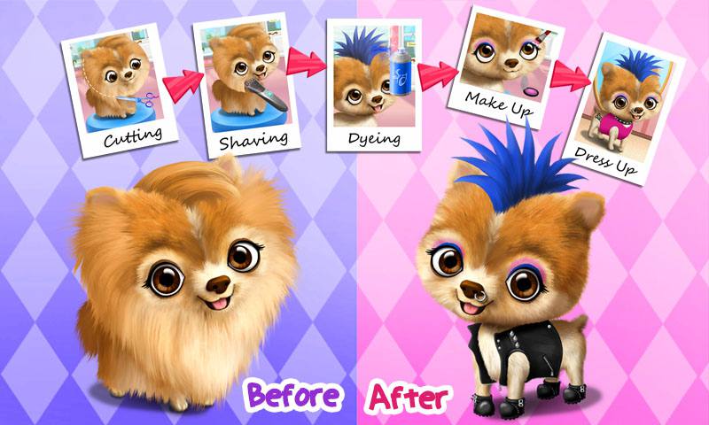 Animal Hair Salon - Furry Pets Haircut and Style Makeover - App on ...
