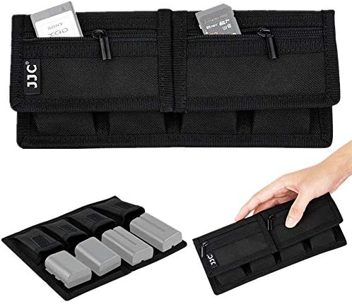 JJC Camera Battery Case Holder Box SD Card Carrying Storage for Canon ...