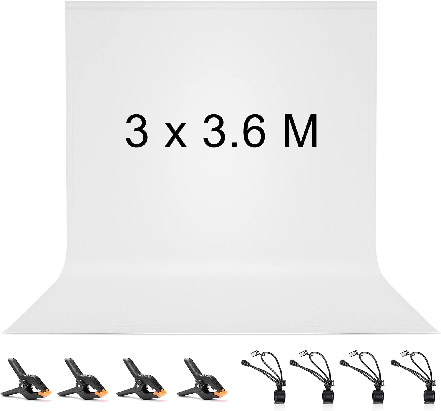 Neewer® 10 x 12FT / 3 x 3.6M PRO Photo Studio 100% Pure Fabric ...