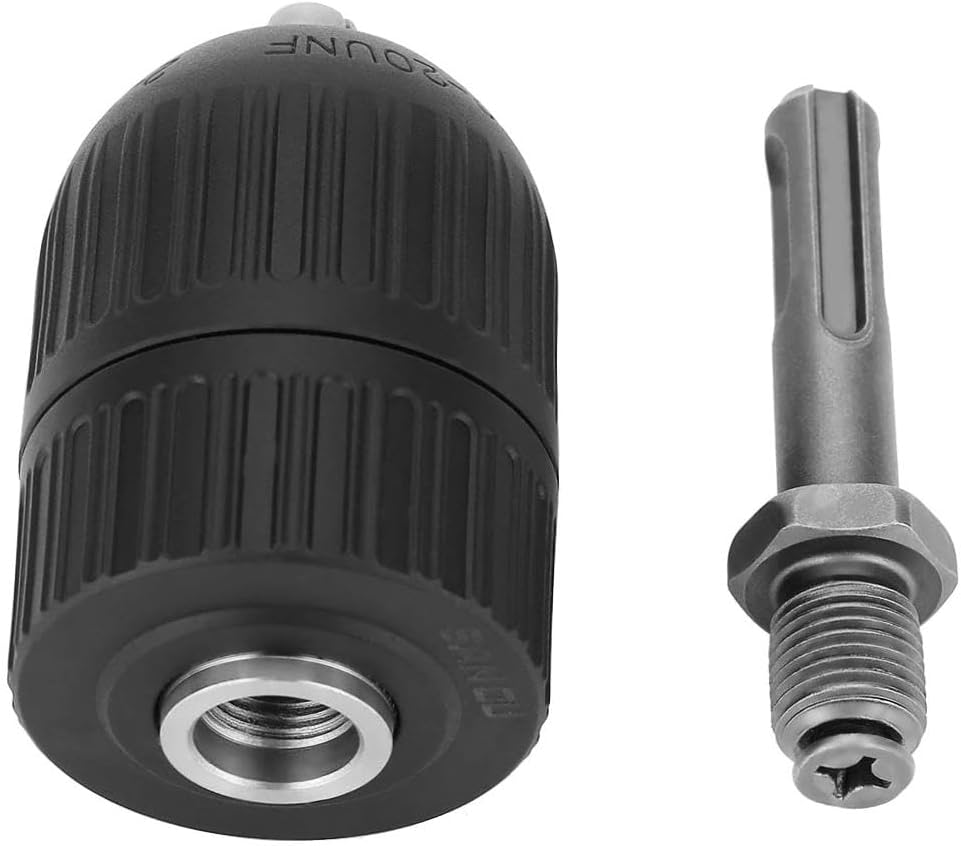 [Upgraded] Lathe Chuck Adapter with Drill Chuck Converter - Durable ...