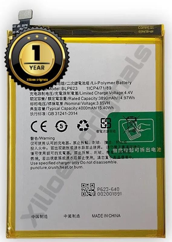 XILIOES ORIGINALS® BLP623 Battery for Oppo R9s Plus F3 Battery with 1 ...