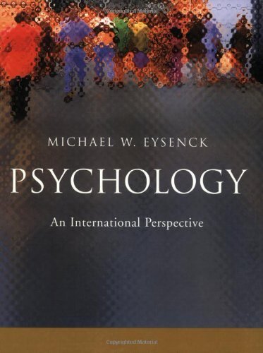 By Michael W. Eysenck - Psychology: An International Perspective: 1st ...