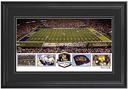 Amazon.com: Tiger Stadium LSU Tigers Framed Panoramic Collage-Limited ...