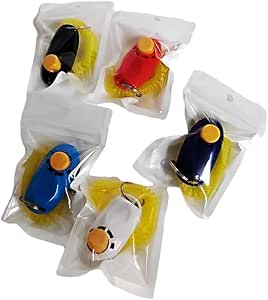 Amazon.com : UNITED Colorful Training Clickers, Pets Clickers, 5 Pack ...