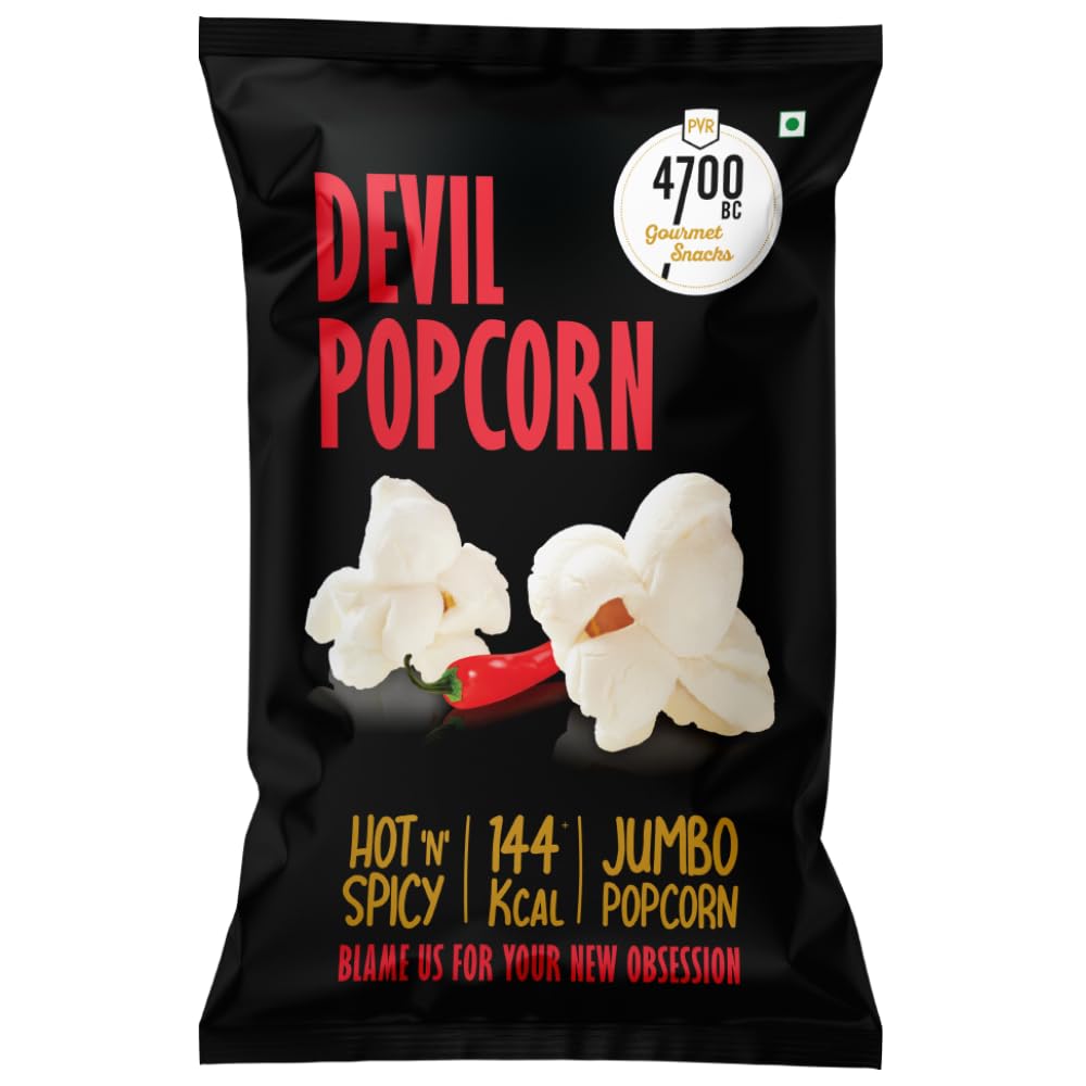 4700BC Devil Popcorn, Jumbo Pack, 50g : Amazon.in: Grocery & Gourmet Foods