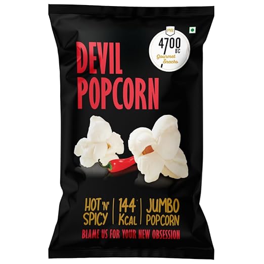 4700BC Devil Popcorn, Jumbo Pack, 50g : Amazon.in: Grocery & Gourmet Foods