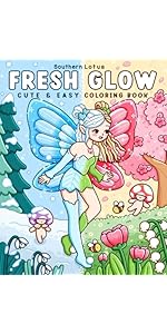 Fuzzy In Love: Coloring Book for Adults and Teens Featuring Little ...