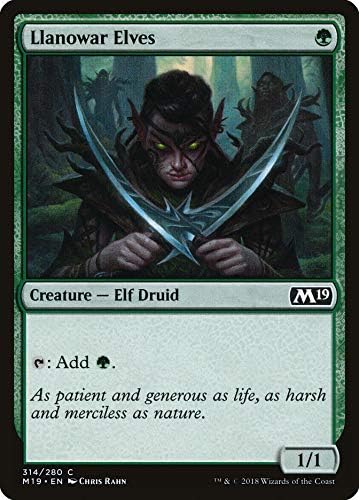 Amazon.com: Magic: The Gathering - Llanowar Elves - Planeswalker Deck ...