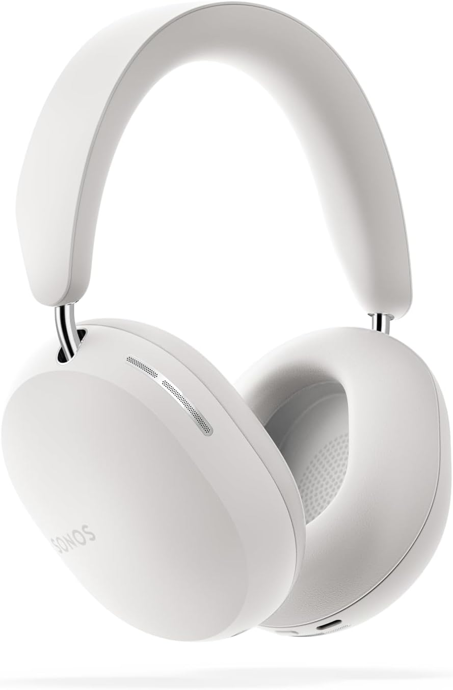 Sonos Ace Premium Active Noise Cancelling Over Ear Headphone - White ...
