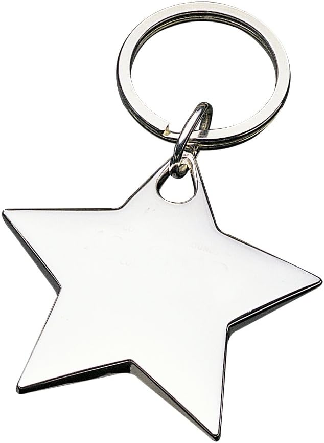 Amazon.com: Design Gifts Star Keychain : Clothing, Shoes & Jewelry