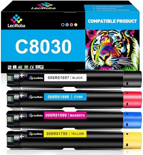Amazon.com: LeciRoba C8030 C8035 C8045 C8055 C8070 High Capacity Toner ...