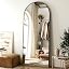BEAUTYPEAK 71"x26" Arch Full Length Mirror, Full Body Floor Mirror with ...