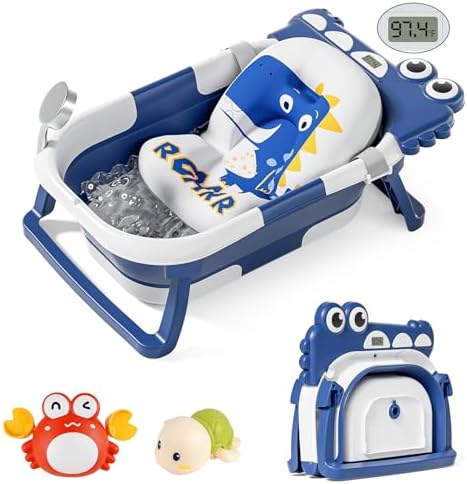 Amazon.com: AVIDOR Baby Bathtub,Collapsible Bathtub for Newborn to ...