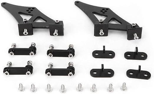 Amazon.com: Aramox Spoiler Mount Brackets, 5" Universal Car CNC ...