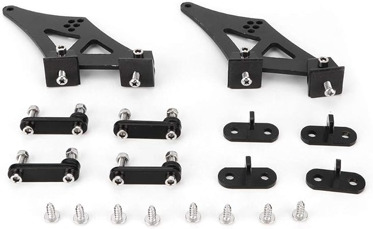 Amazon.com: Aramox Spoiler Mount Brackets, 5" Universal Car CNC ...