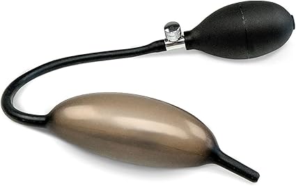 Amazon.com: Black Total Length 13.6 Inches Flexible Inflatable Male ...