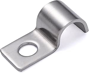 FamlTol One-Hole Unilateral Pipe Clamps Conduit Fitting Clips Saddle ...