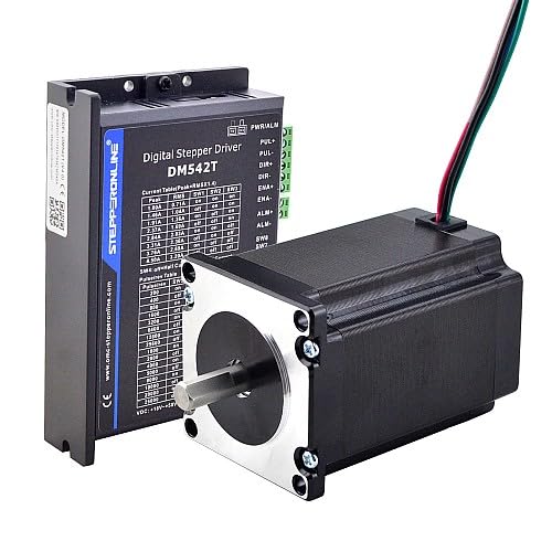 STEPPERONLINE 1 Axis Stepper Motor CNC Kit 2.4Nm(339.87oz.in Nema 23 ...