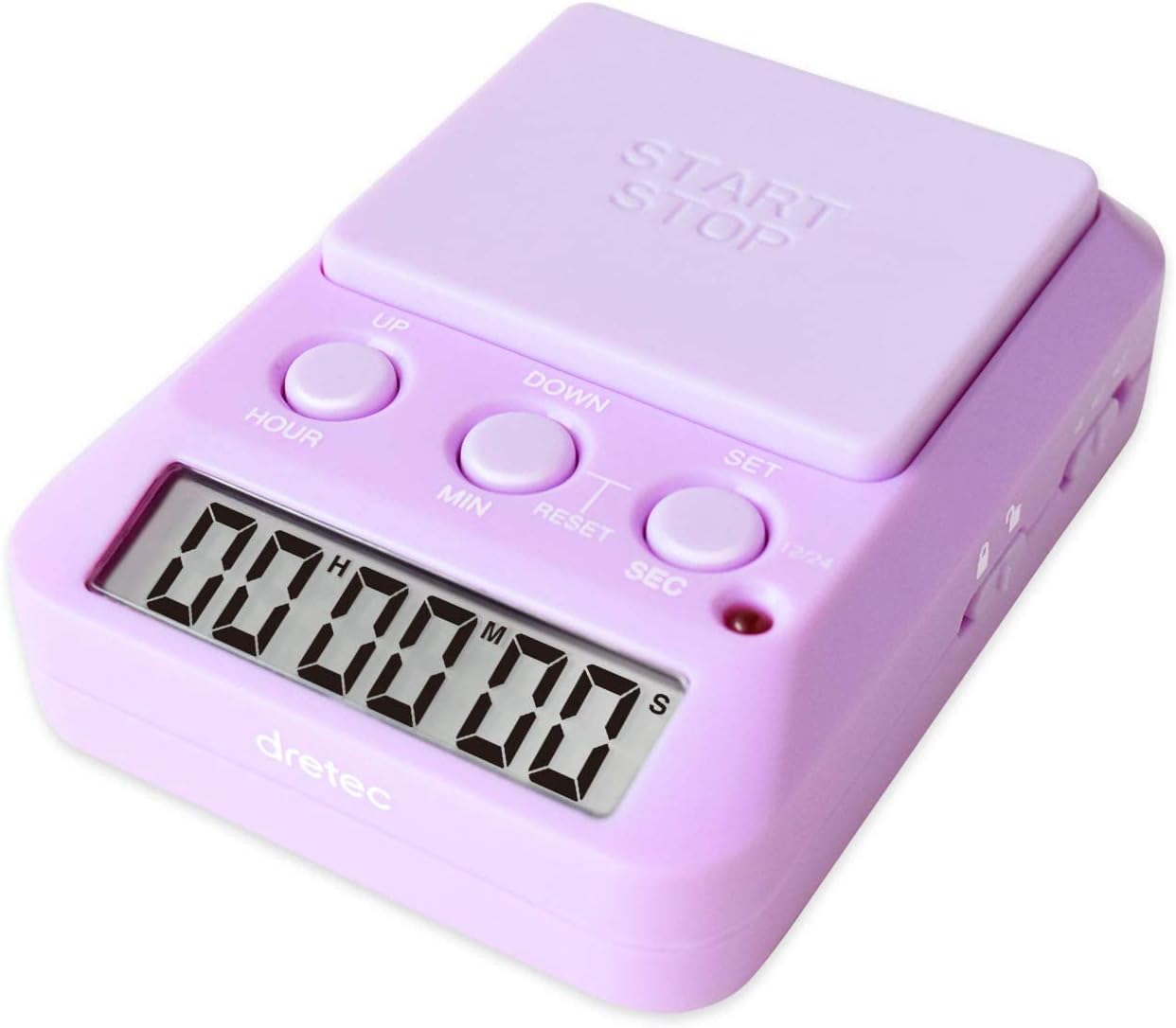 Amazon.com: dretec Learning Timer, for Studying, Large Button, Count ...