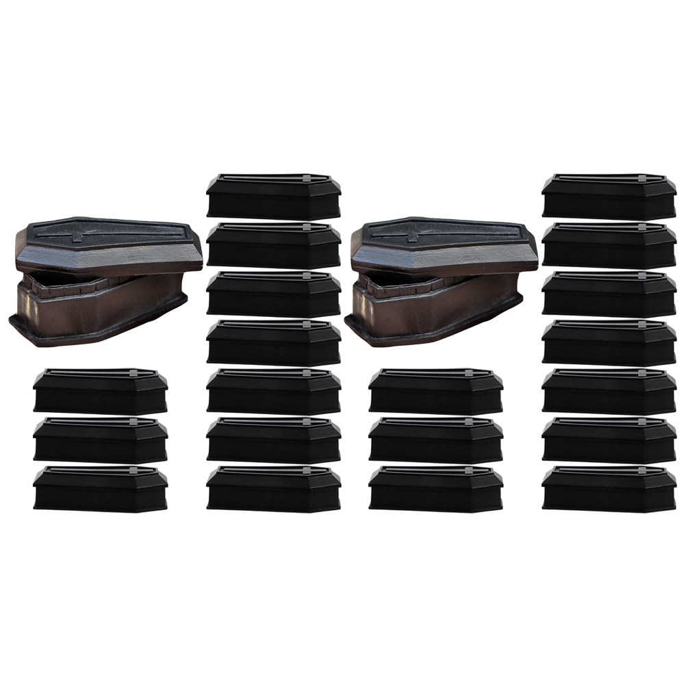 Amazon.com: SAFIGLE 20PCS Halloween Coffin Boxes Halloween Mini Coffin ...