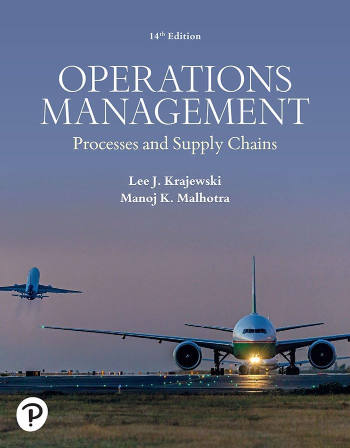 Amazon.com: Operations Management: Processes and Supply Chains eBook ...