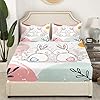 Amazon.com: Bunny Sheets Full Size Sheet Sets - Cute Rabbit Bed Sheets ...