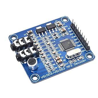 Amazon.com: VS1003B VS1053 MP3 Decoding Module Development Board ...